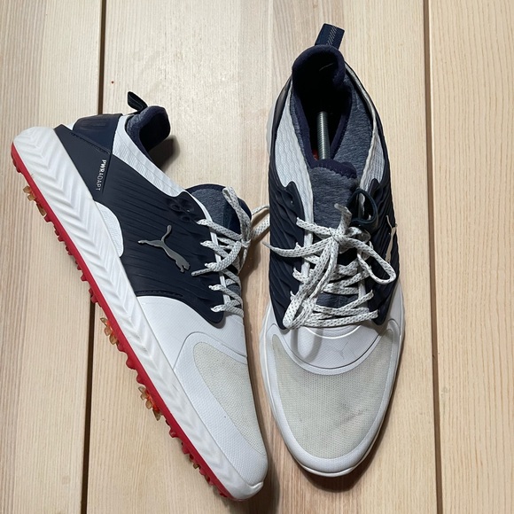 Puma | Shoes | Puma Ignite Pwradapt Caged Golf Shoes Usa Colorway ...